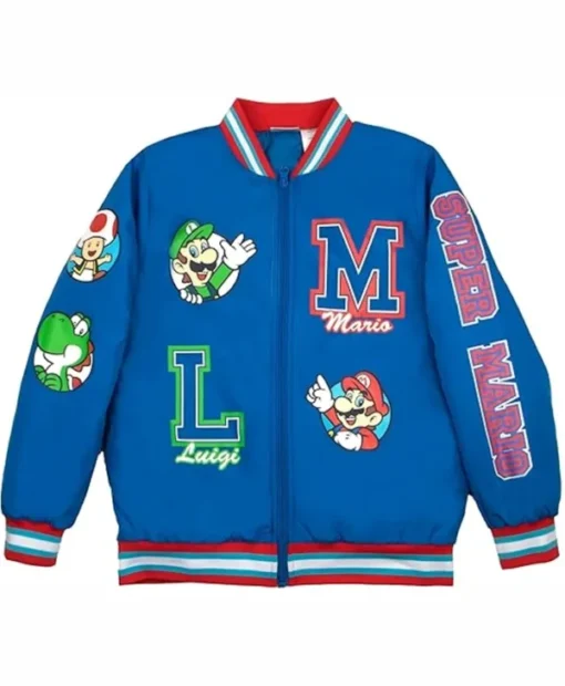 Get Nintendo x Super Mario Limited Edition Bomber Jacket - Nova Jacket